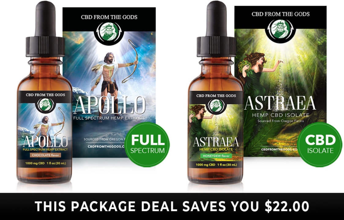 CBD FULL SPECTRUM HEMP EXTRACT OIL - CBD From The Gods